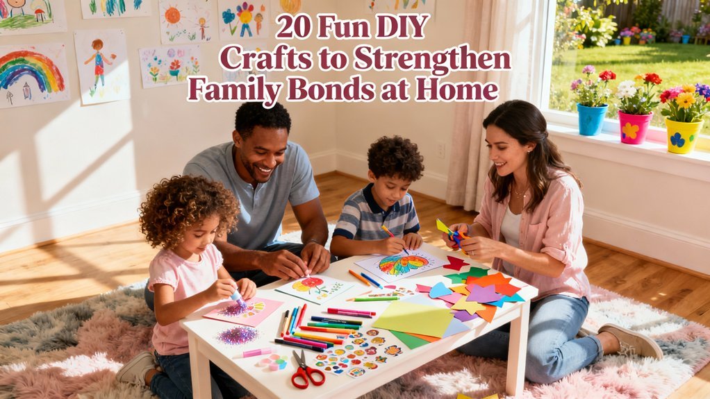 Fun DIY Crafts to Strengthen Family Bonds - Family Flourish