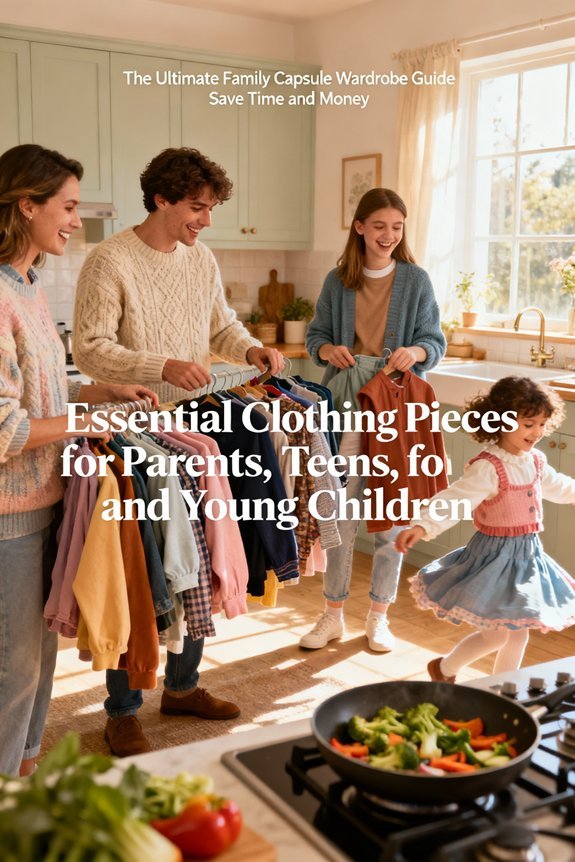 The Ultimate Family Capsule Wardrobe - Family-Flourish