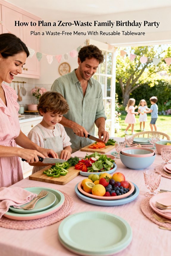 How to Plan a Zero-Waste Family Birthday - Family-Flourish